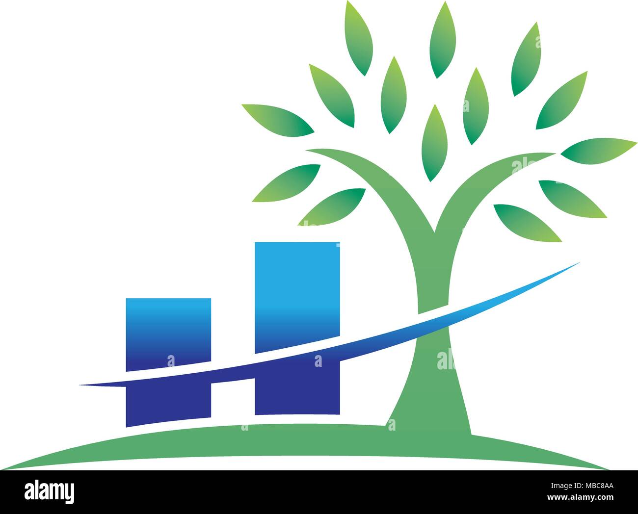 Business Investment Logo Design Template Vector Stock Vector Image ...