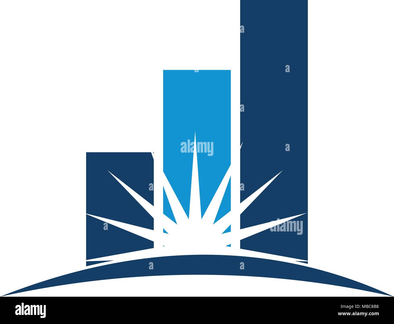 Rising star future shape business hi-res stock photography and images ...