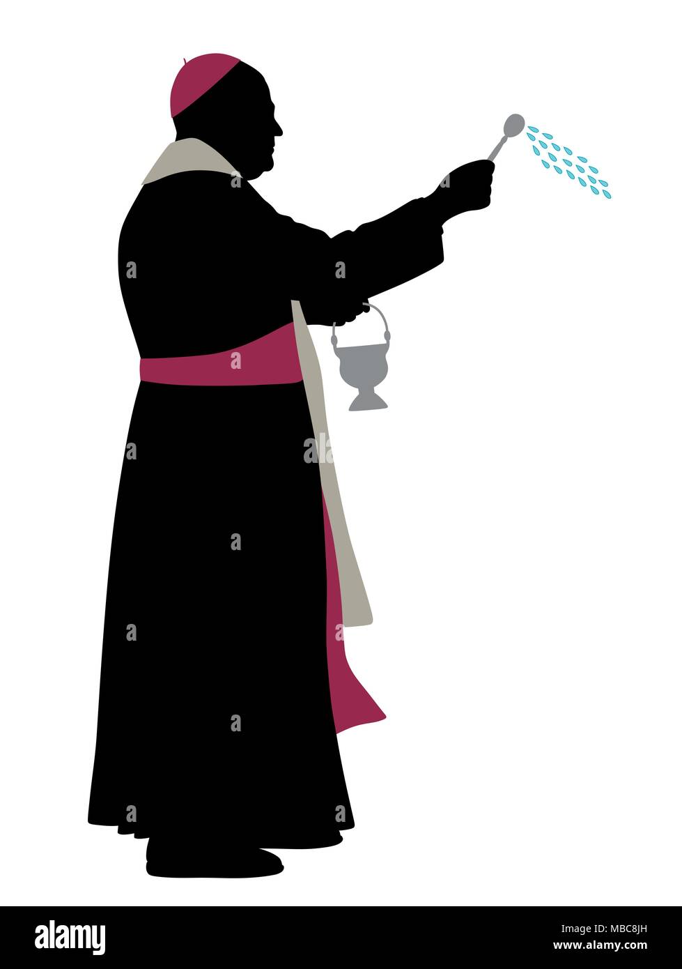 Archbishop clergy Stock Vector Images - Alamy