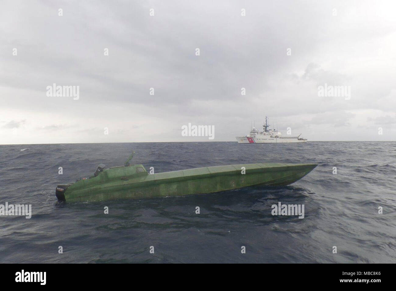 CG intercepts an interesting drug runner boat | River Daves Place