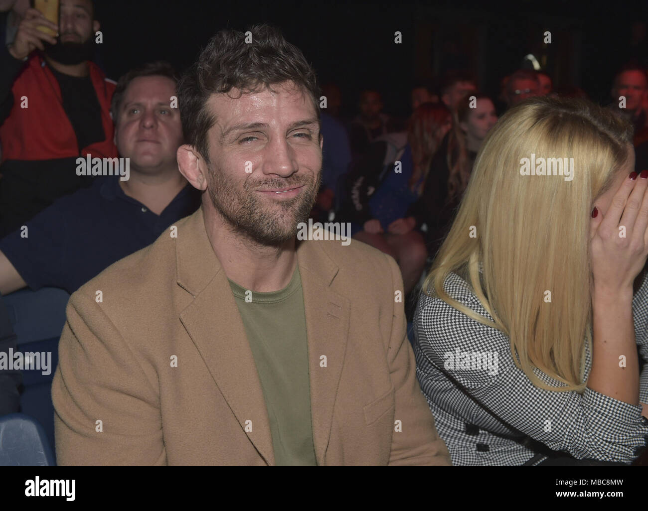 Celebrities attend Bamma 34 event at the SSE Arena Featuring: Alex Reid ...