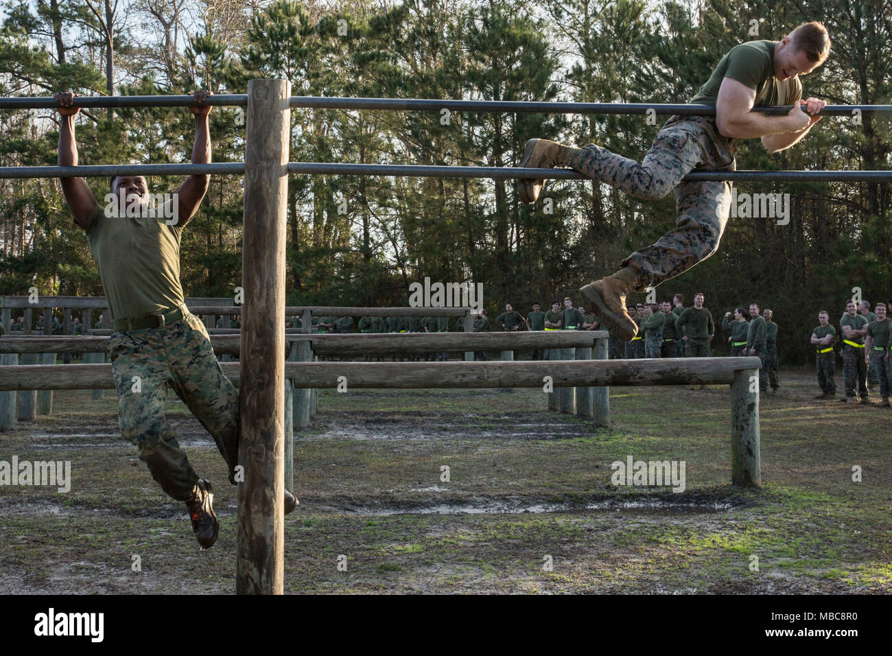 U.S. Marines with Headquarters Battalion (HQBN), 2nd Marine Division ...