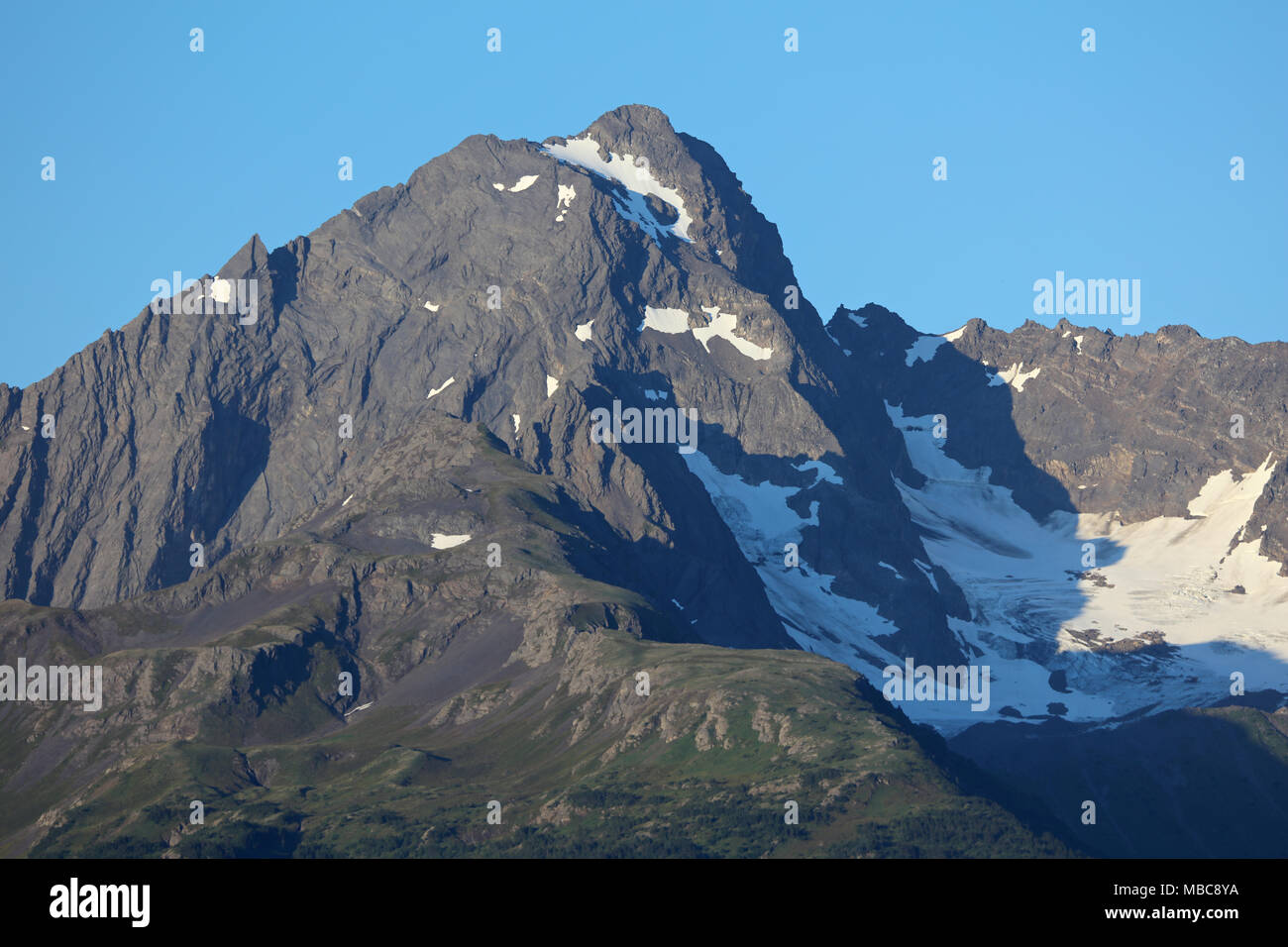 Mount Alice during summer in Seward, Alaska Stock Photo - Alamy