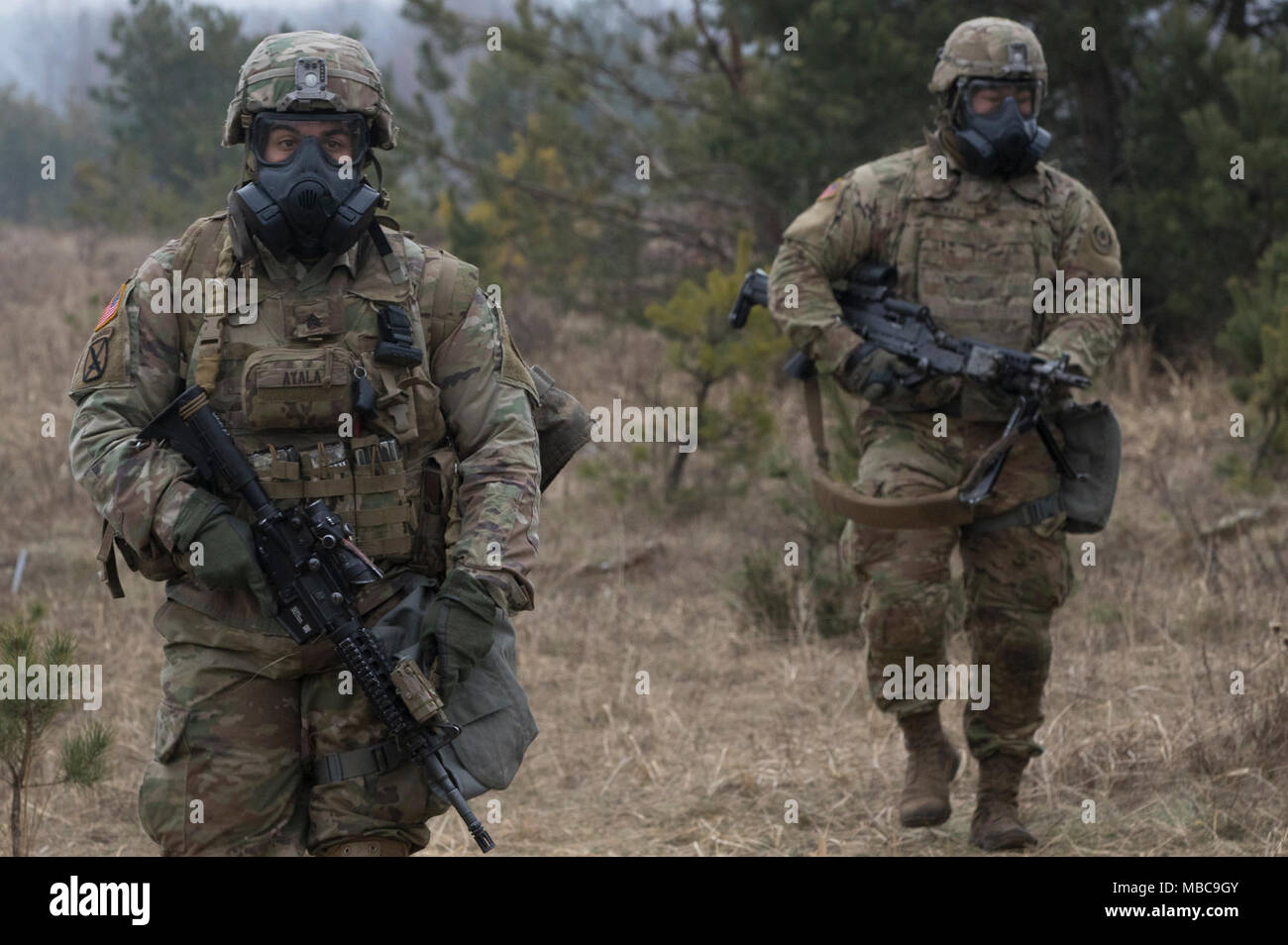 U.S. Soldiers assigned to Iron Troop, 3rd Squadron, 2nd Cavalry ...