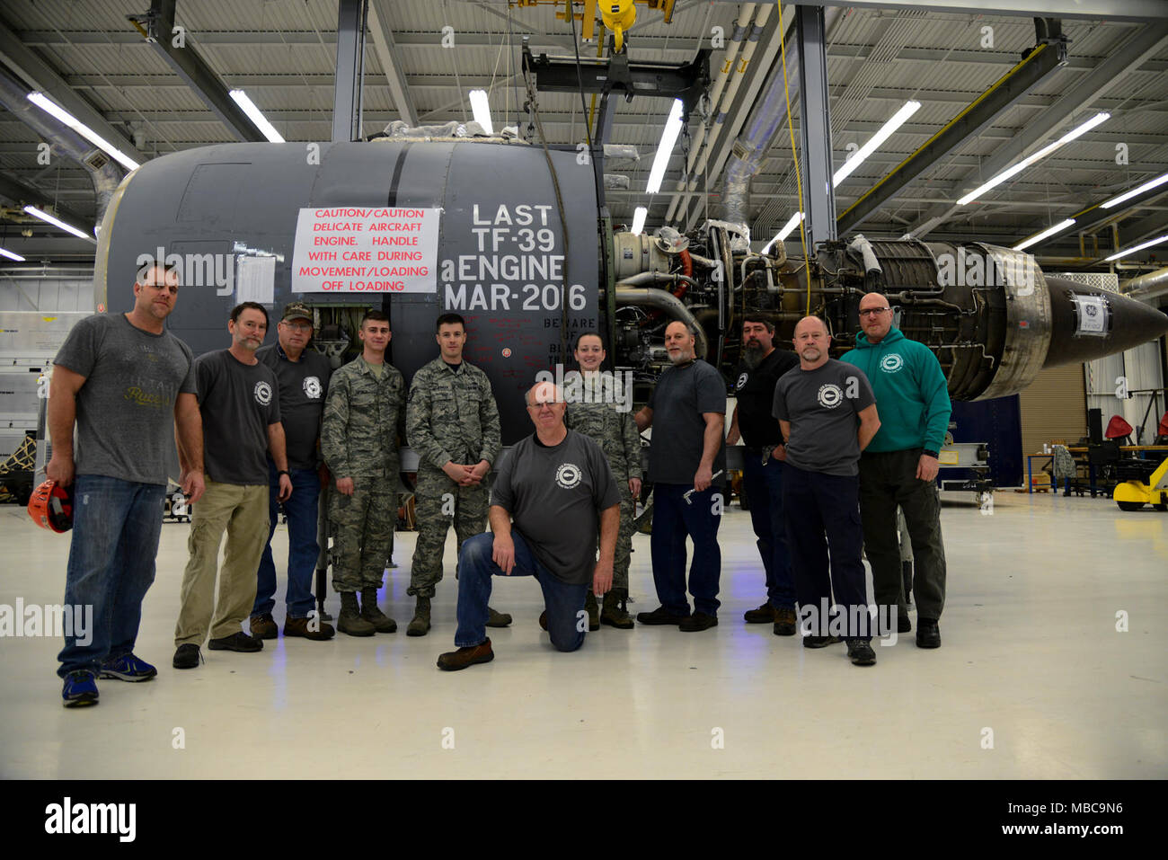Members of the legacy 436th Maintenance Squadron Jet Engine ...