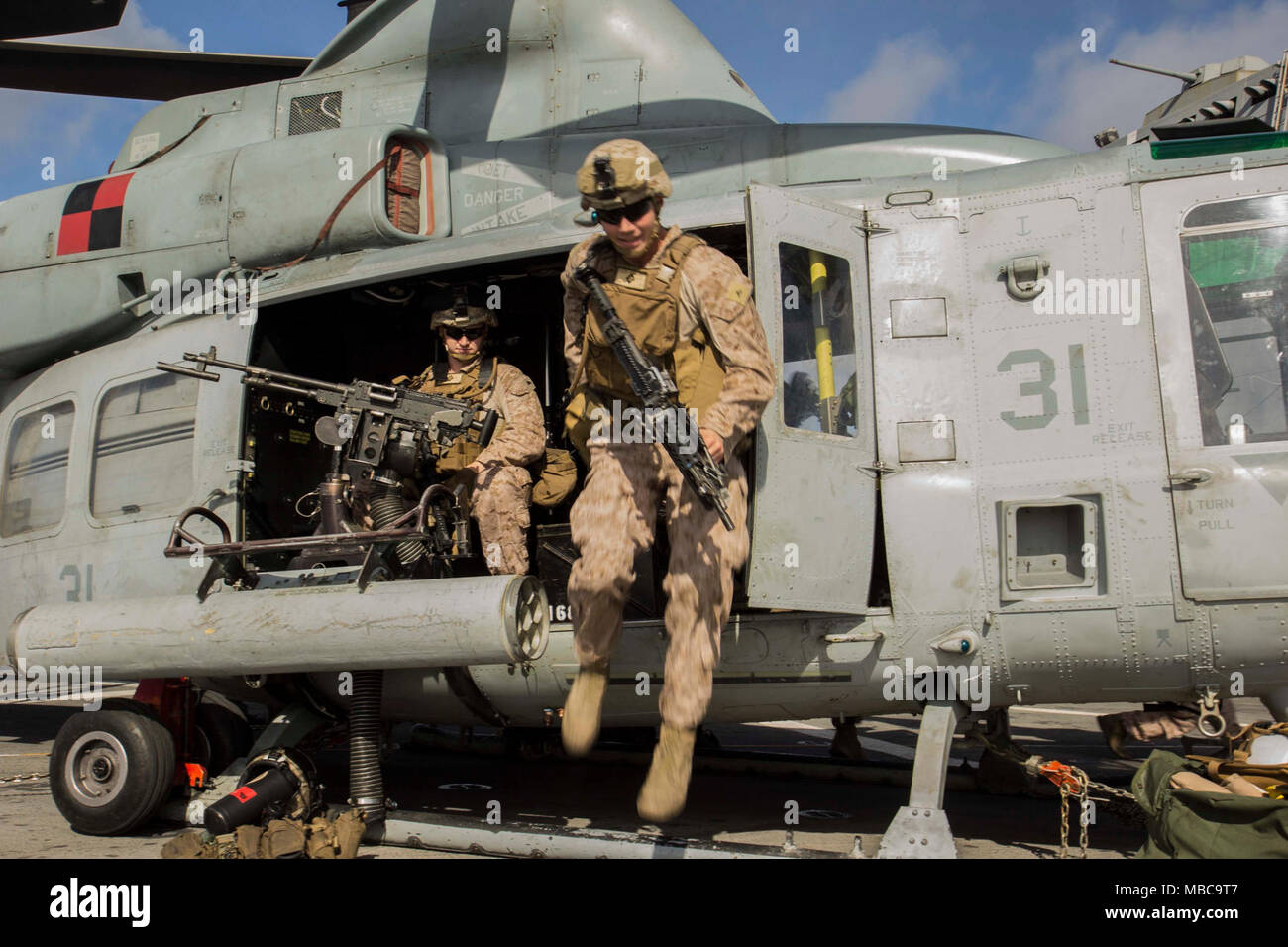 U.S. Marines and Sailors with Battalion Landing Team 2nd Battalion, 6th ...
