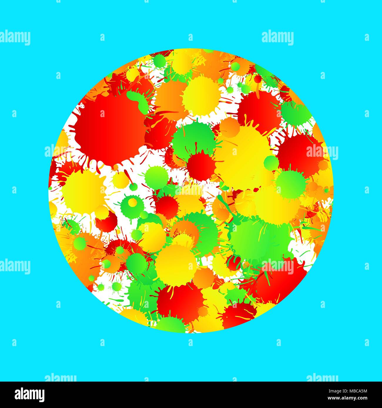 Paintbrush in green paint Stock Vector Images - Alamy