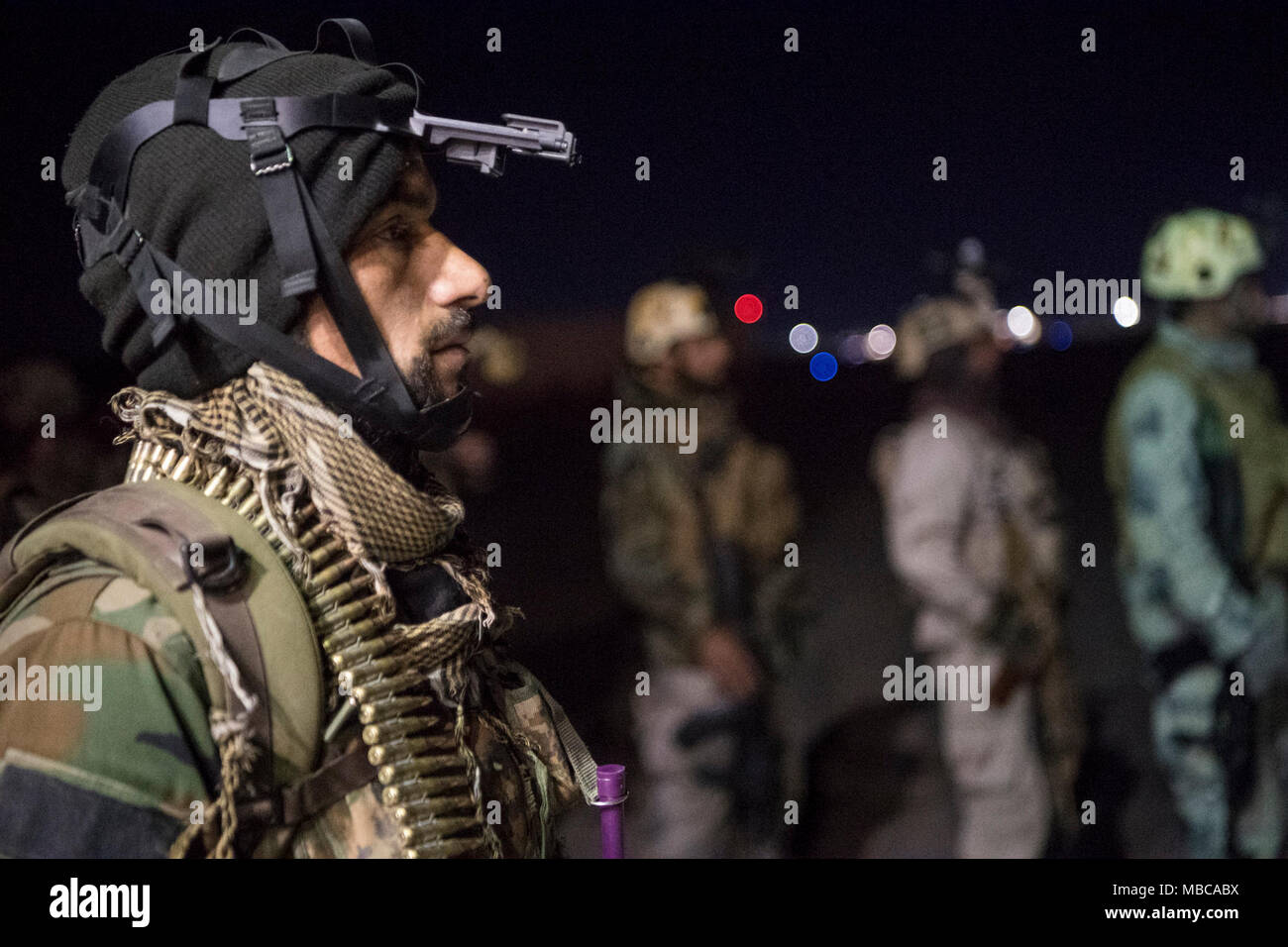 Afghan 8th Special Operations Kandak Commandos prepare for their ...