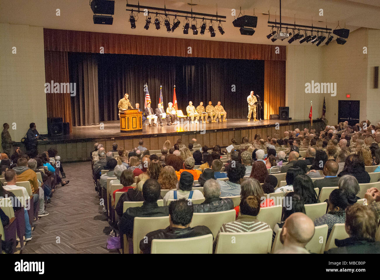 The North Carolina Army National Guard conducted a deployment ceremony ...
