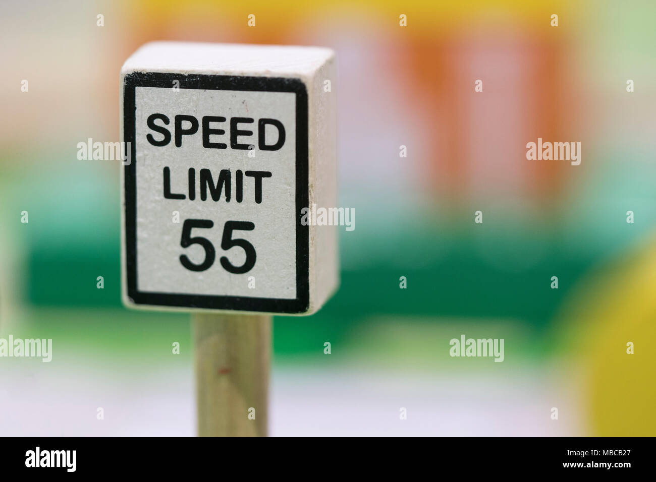 Speed Limit sign Wooden Toy Set - Play set Educational toys for ...