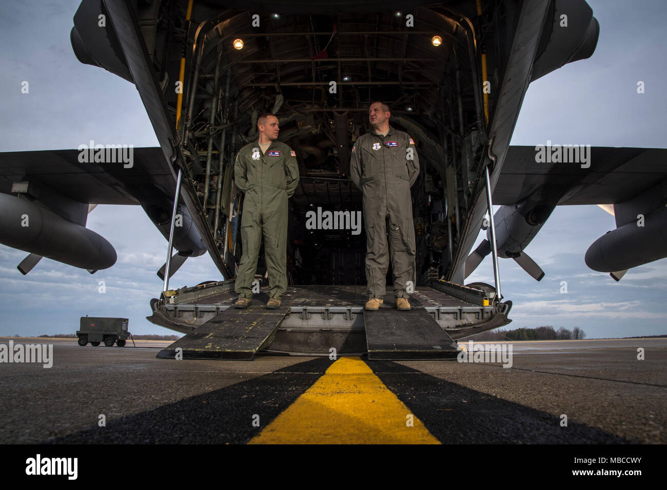 Master Sgt. Robert Snyder and Staff Sgt. Spencer Magers, Crew Chiefs ...