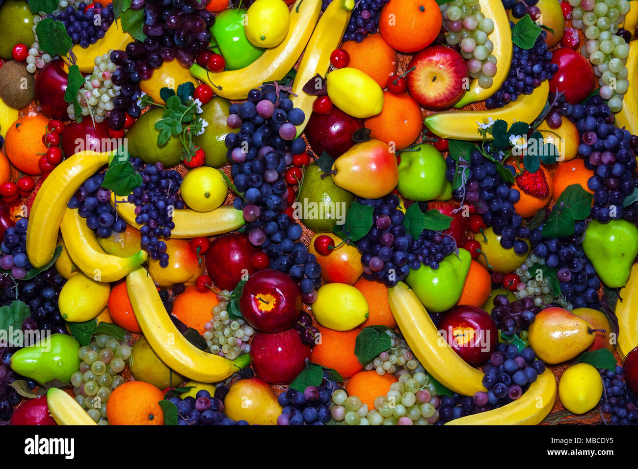 Set various fruit berry hi-res stock photography and images - Alamy