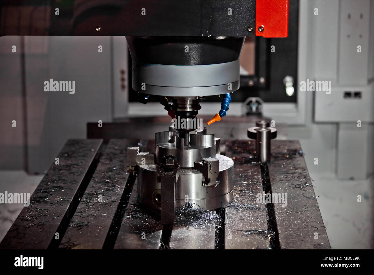Milling machining center Stock Photo - Alamy
