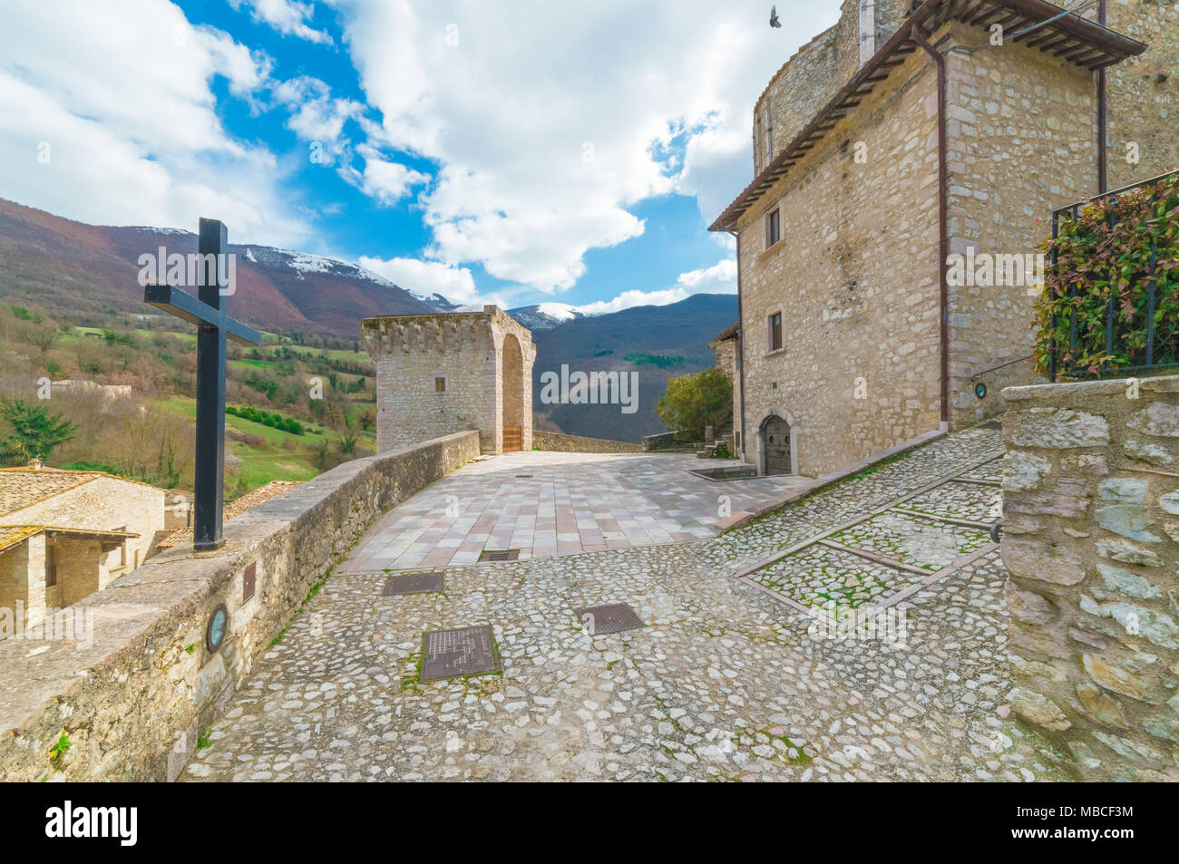 Vallo di Nera (Italy) - A very little and awesome medieval hill town in ...