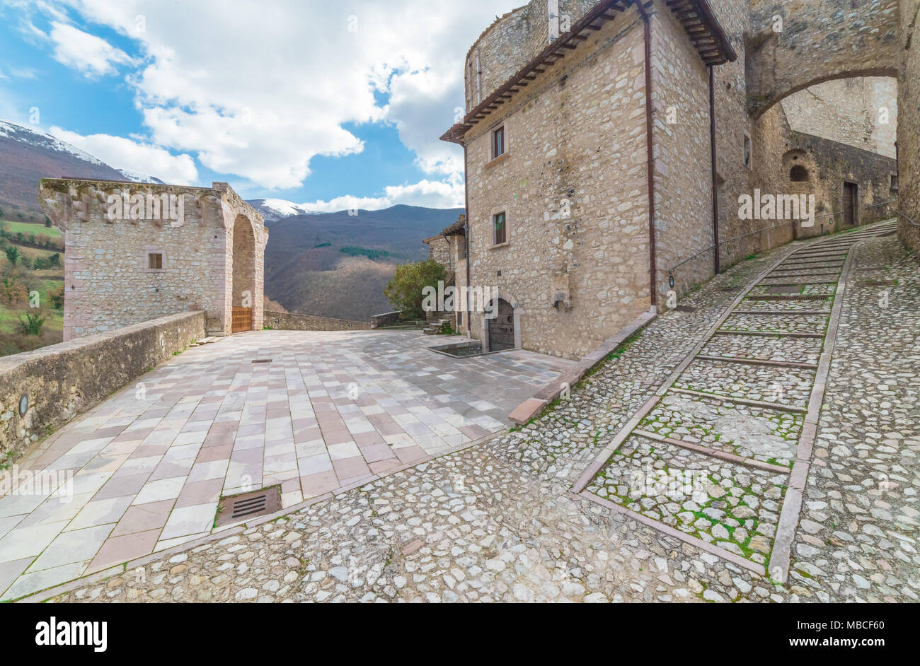 Vallo di Nera (Italy) - A very little and awesome medieval hill town in ...