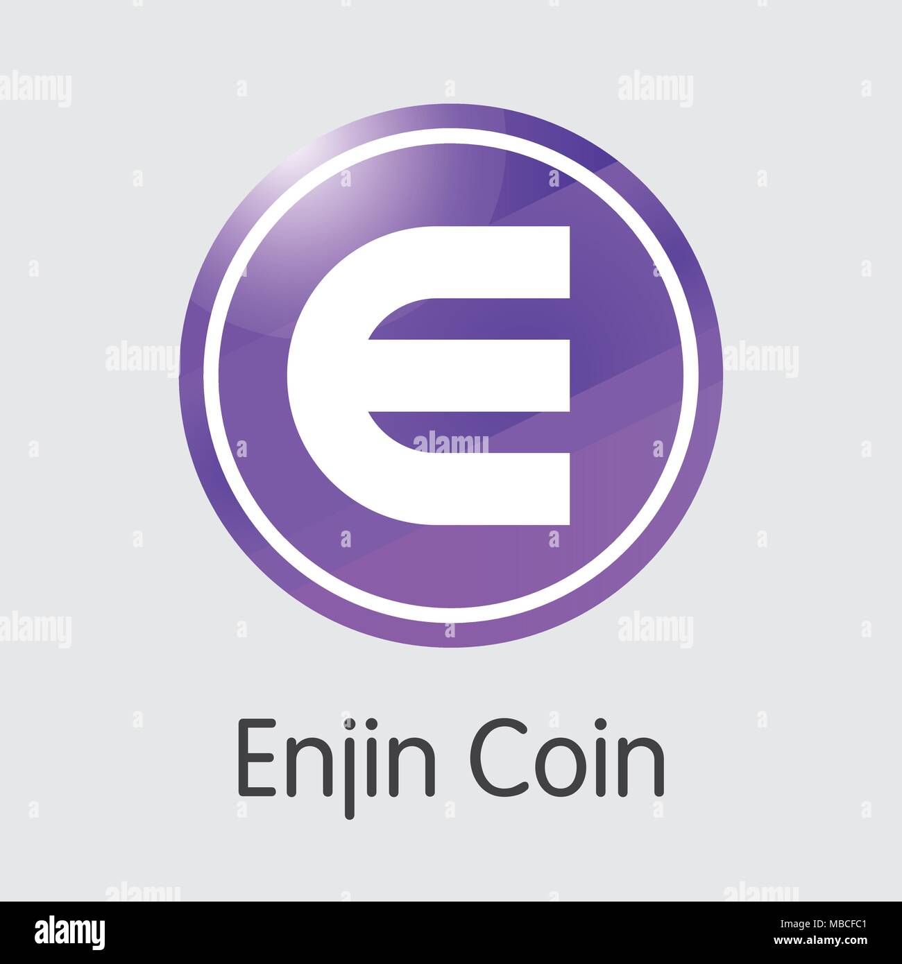 Enjin coin enj Stock Vector Images - Alamy