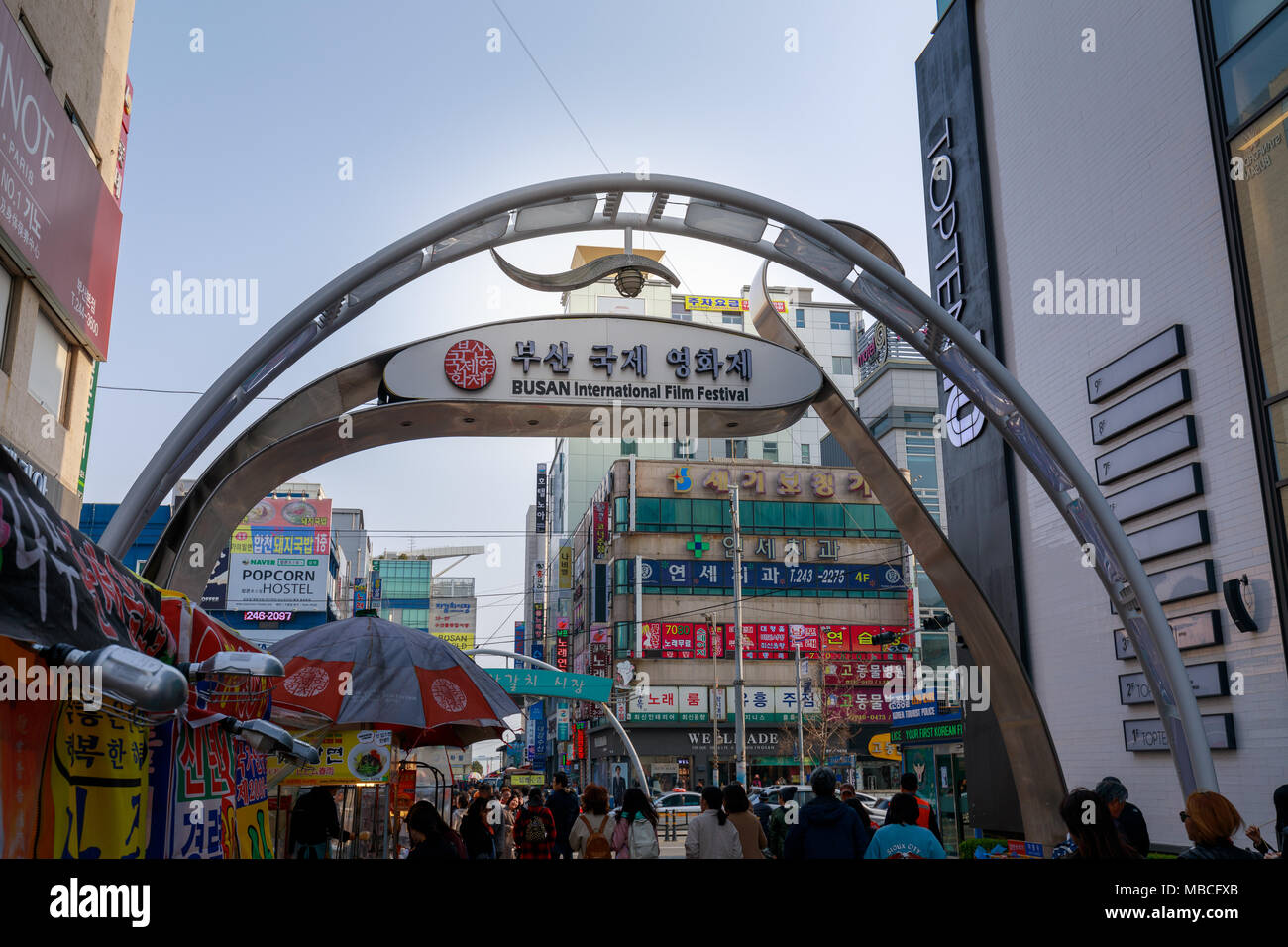Busan, South Korea - March 24, 2018 : Busan International Film Festival ...