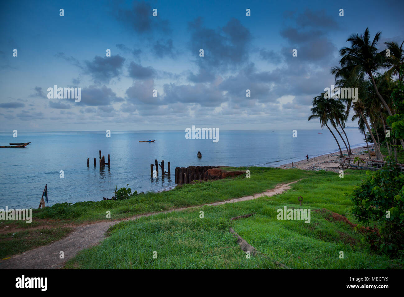 Freetown harbour hi-res stock photography and images - Alamy