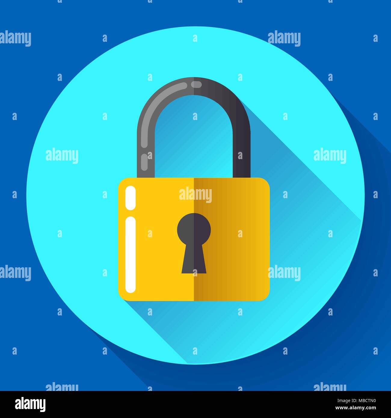 Padlock logo hi-res stock photography and images - Alamy
