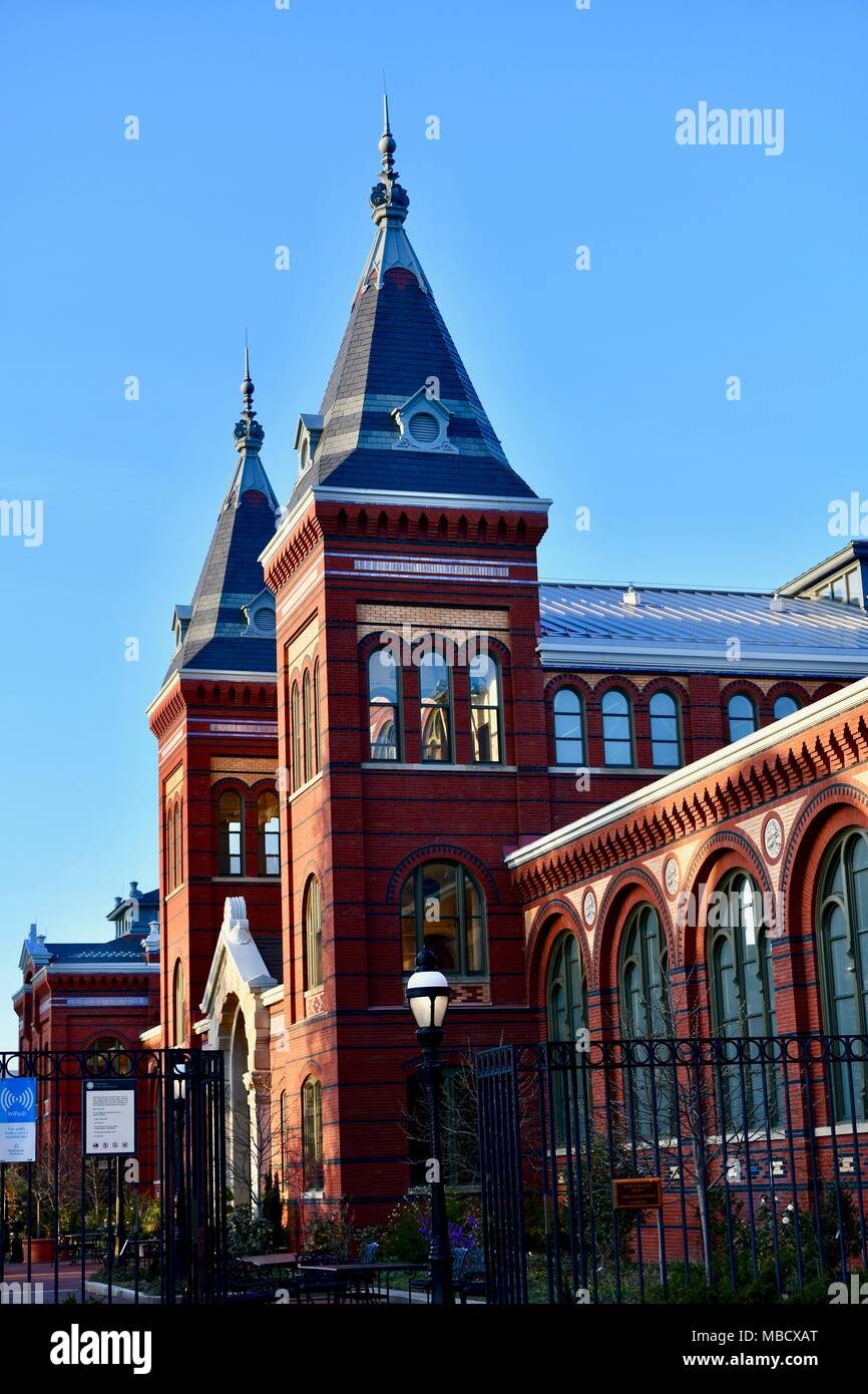 The Arts and Industries Building, part of the Smithsonian Institution ...