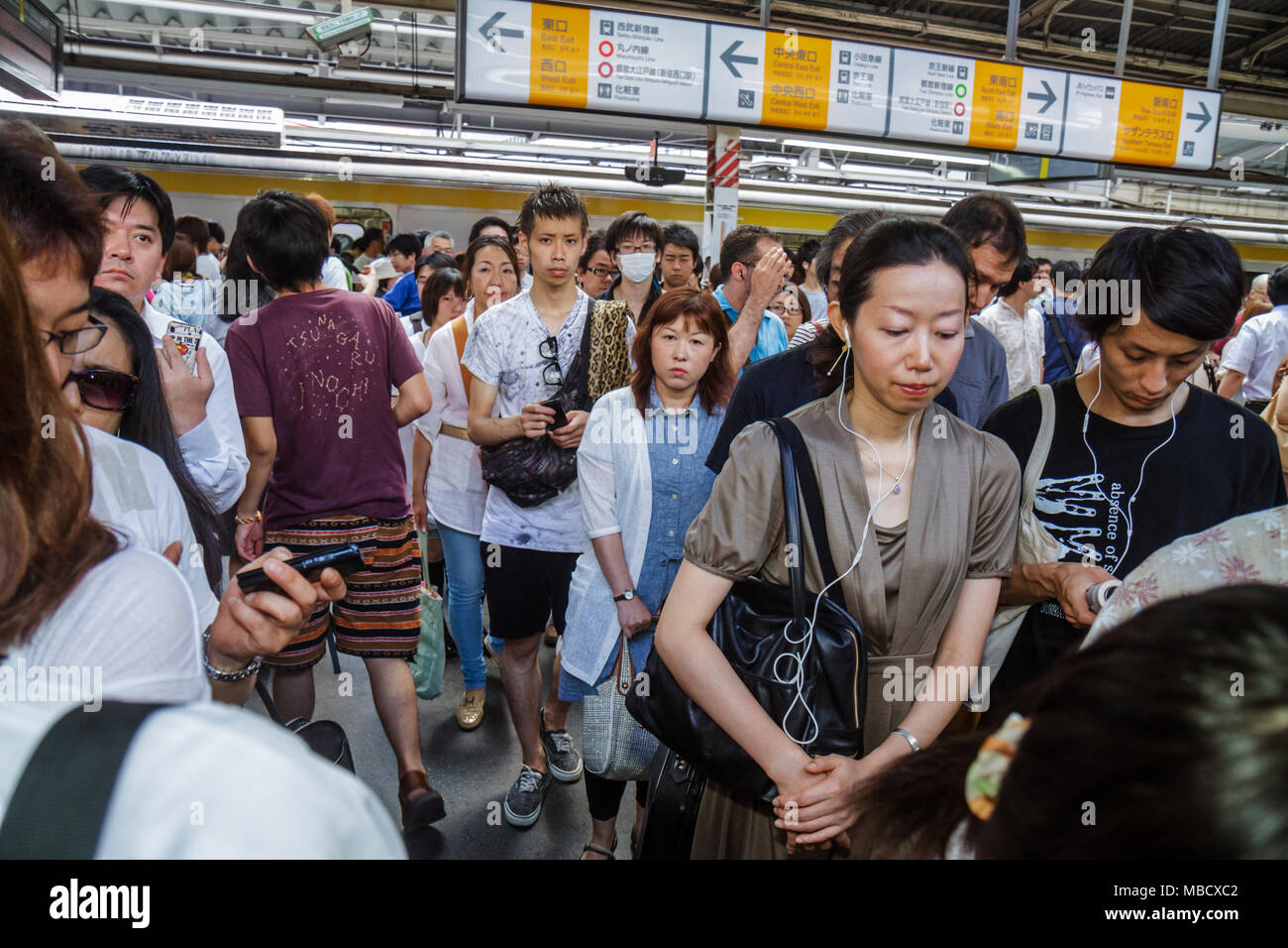 Tokyo Japan,Asia,Orient,Shinjuku,JR Shinjuku Station,Yamanote Line ...