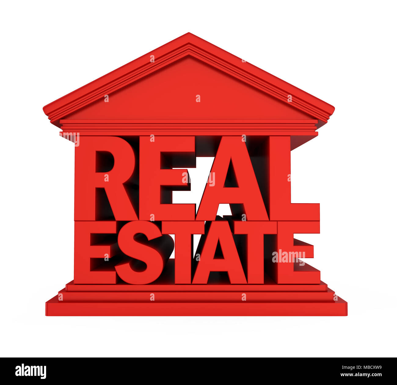 3d real estate icon hi-res stock photography and images - Alamy
