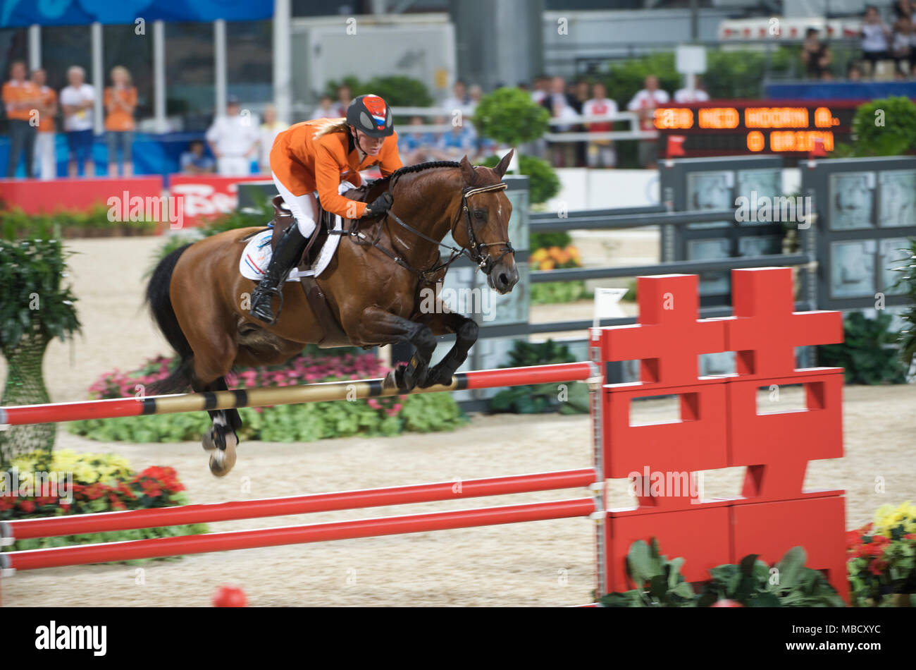Olympic Games 2008, Hong Kong (Beijing Games) August 2008, Angelique ...