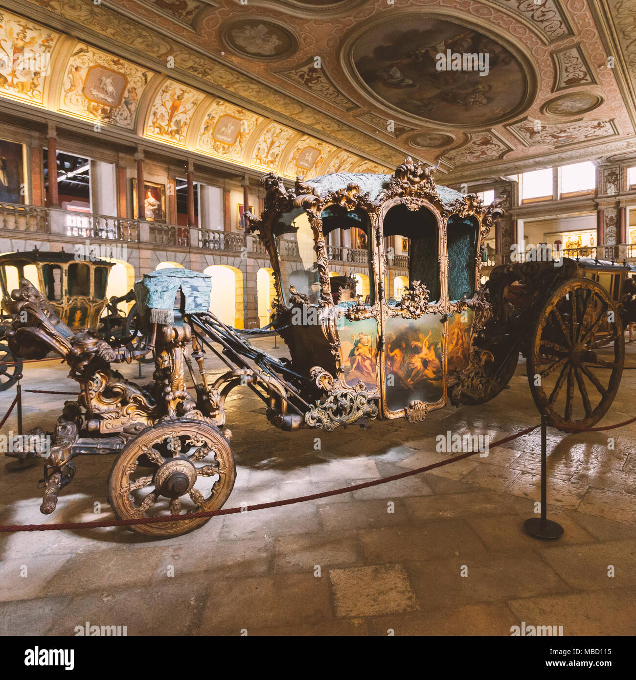 National Coach Museum in Lisbon, Portugal Stock Photo - Alamy
