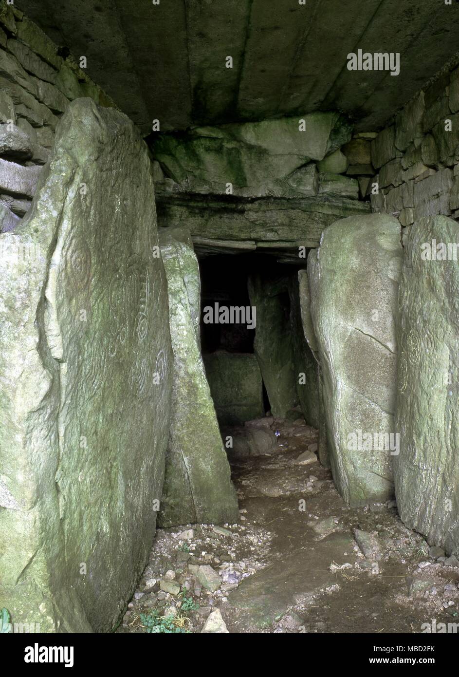 Prehistoric passageway hi-res stock photography and images - Alamy