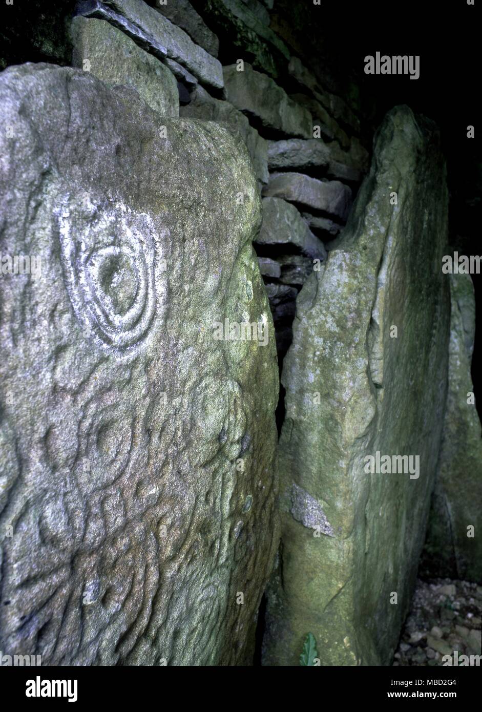 Stone passage in loughcrew hi-res stock photography and images - Alamy