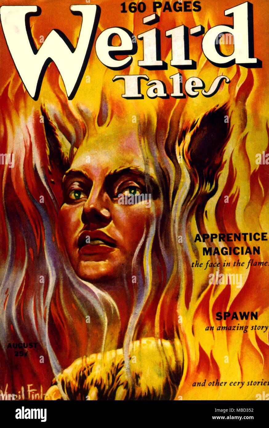 Science Fiction and Horror Magazines. Cover of Weird Tales, August 1939 ...