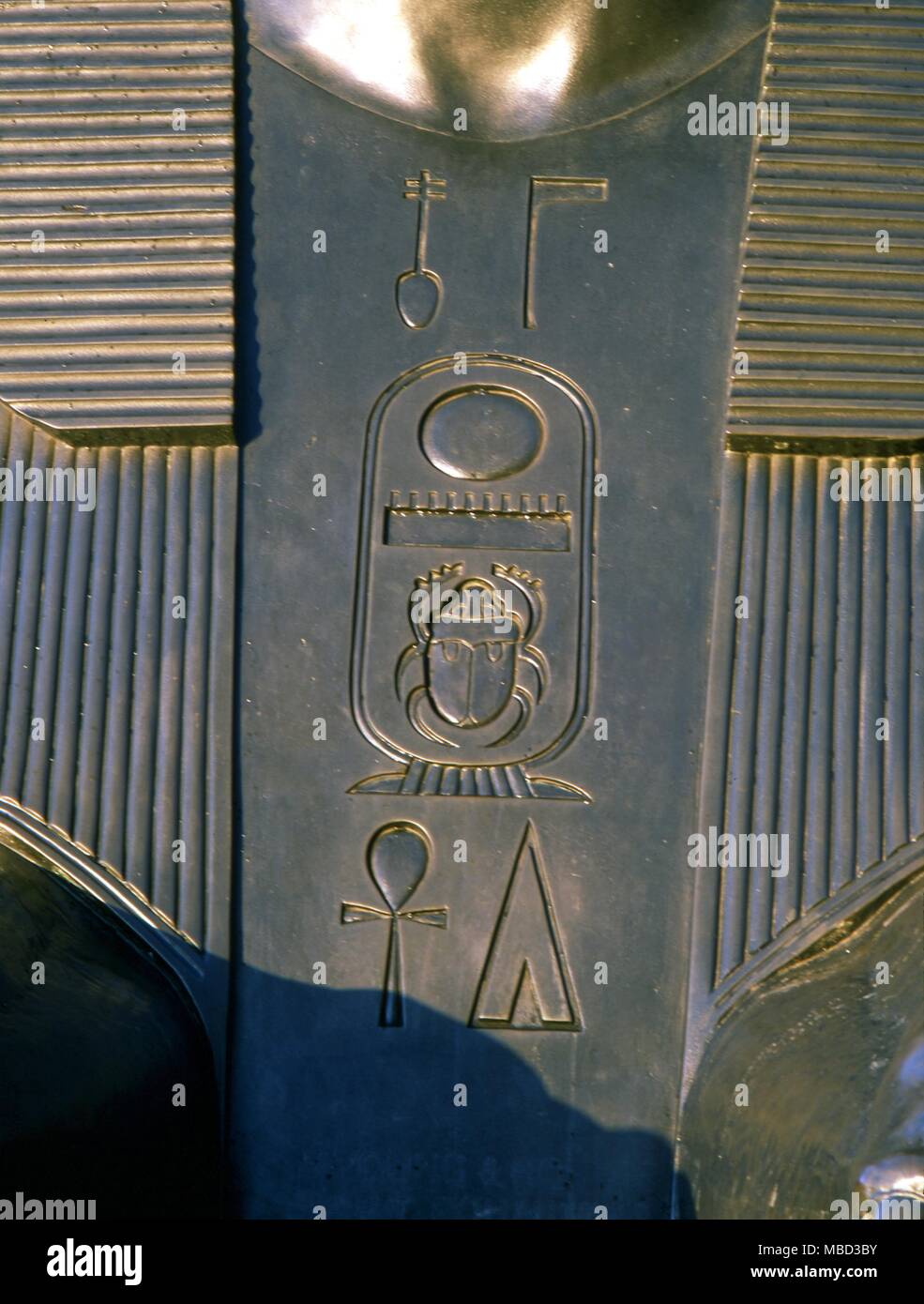 Symbols - Ankh. The ansated cross (bottom right) engraved into the ...