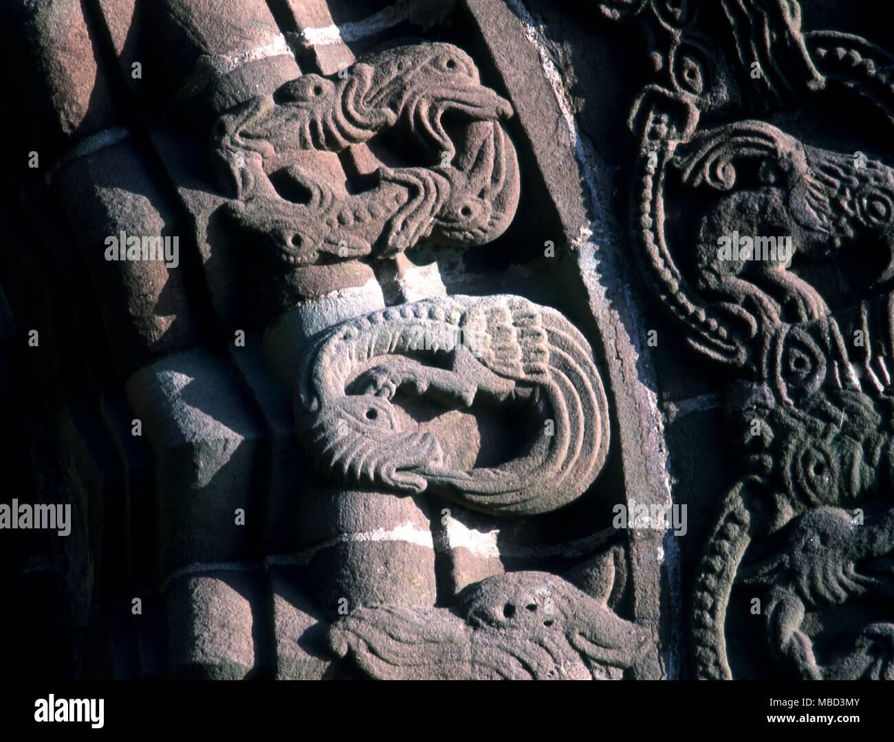 Ouroboros Dragon Aztec