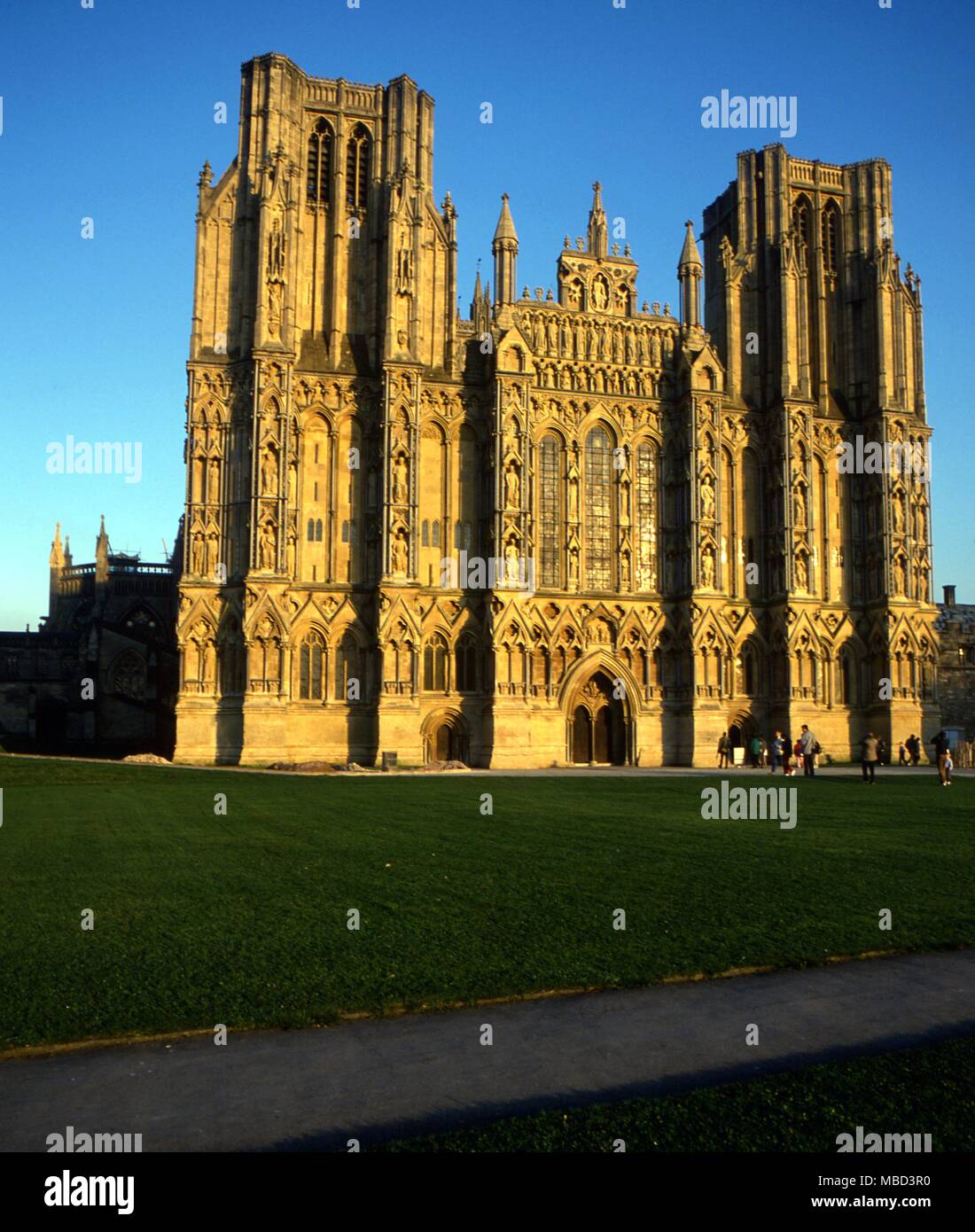 Somerset, Wells Cathedral ©2006 Charles Walker Stock Photo - Alamy
