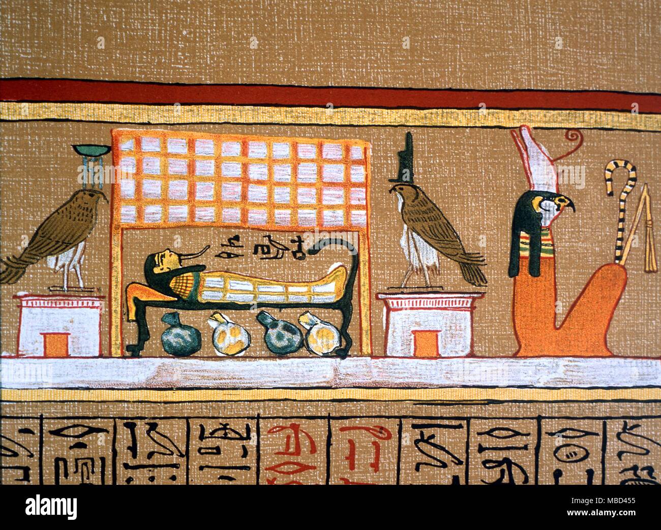 Papyrus of hunefer hi-res stock photography and images - Alamy