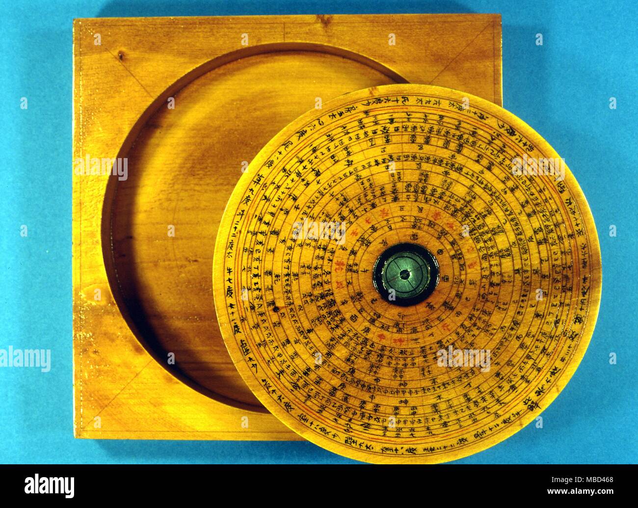 Feng Shui - Compass - The luo pan, or geomantic compass, used by Feng ...