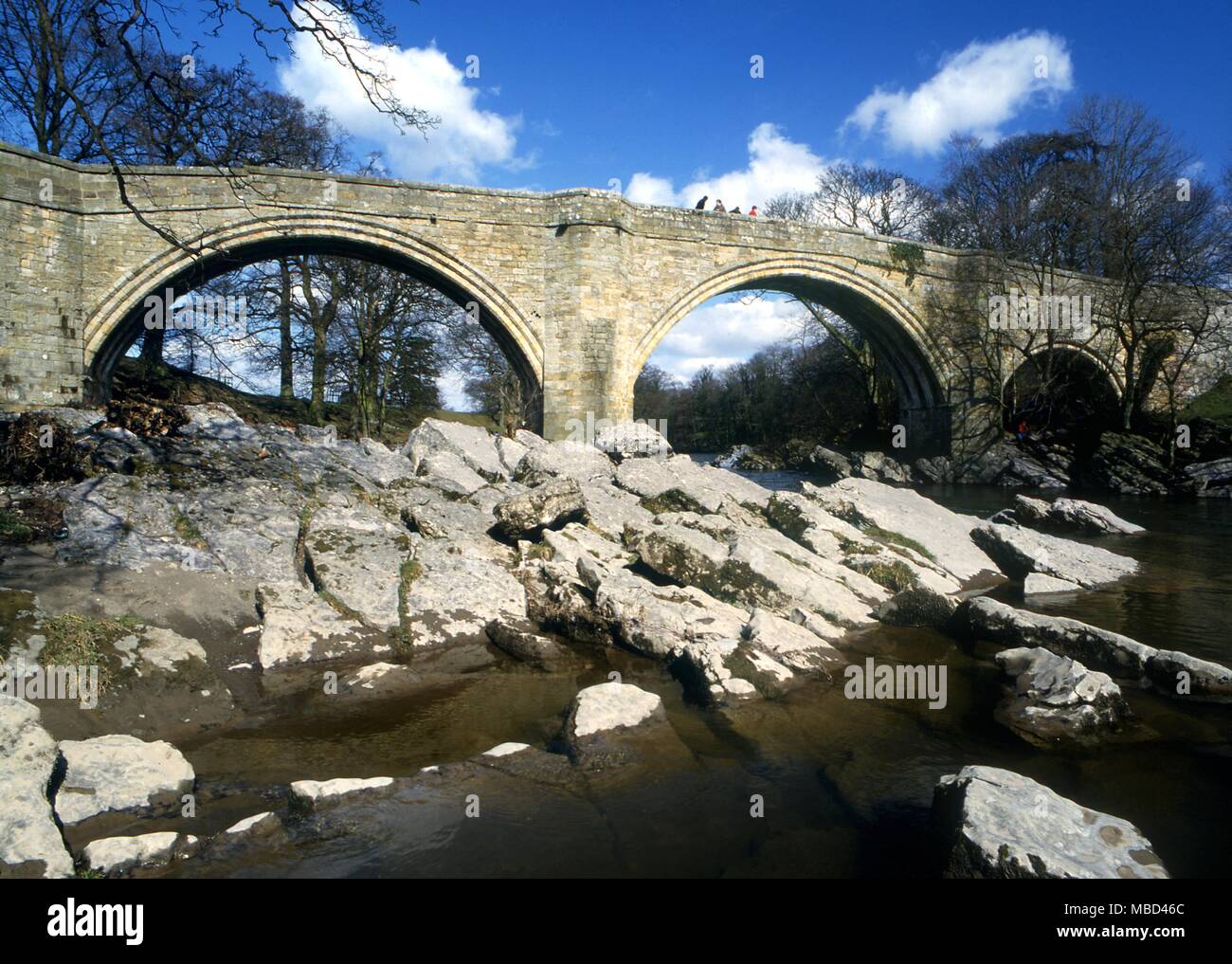 Ghostly dogs - Kirby Lonsdale - the mediaeval bridge at Kirby Lonsdale ...