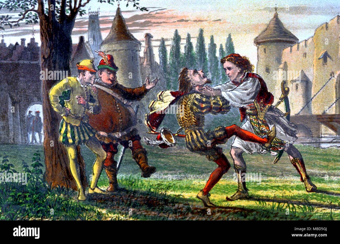 Twelfth night shakespeare illustration hi-res stock photography and ...