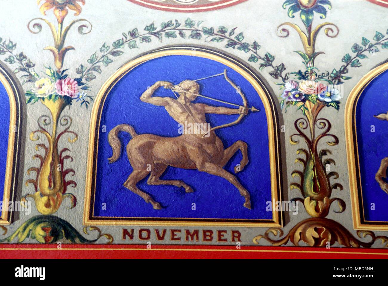 Astrology Zodiacal Signs The monthly signs in the Capitol building ...