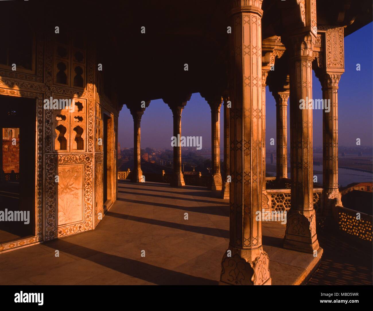 Agra fort red fort hi-res stock photography and images - Alamy