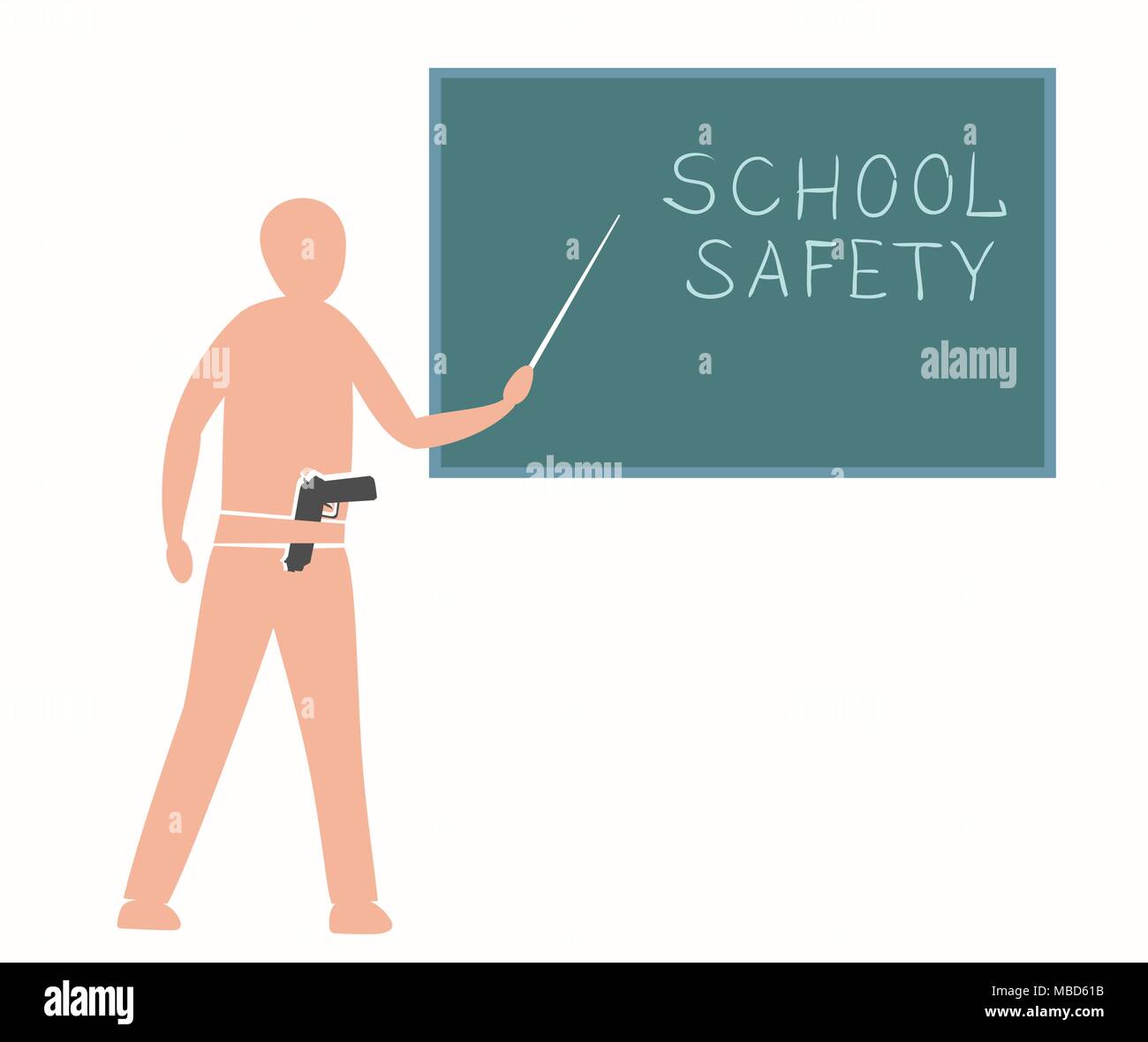 Teacher man classroom education Stock Vector Images - Alamy