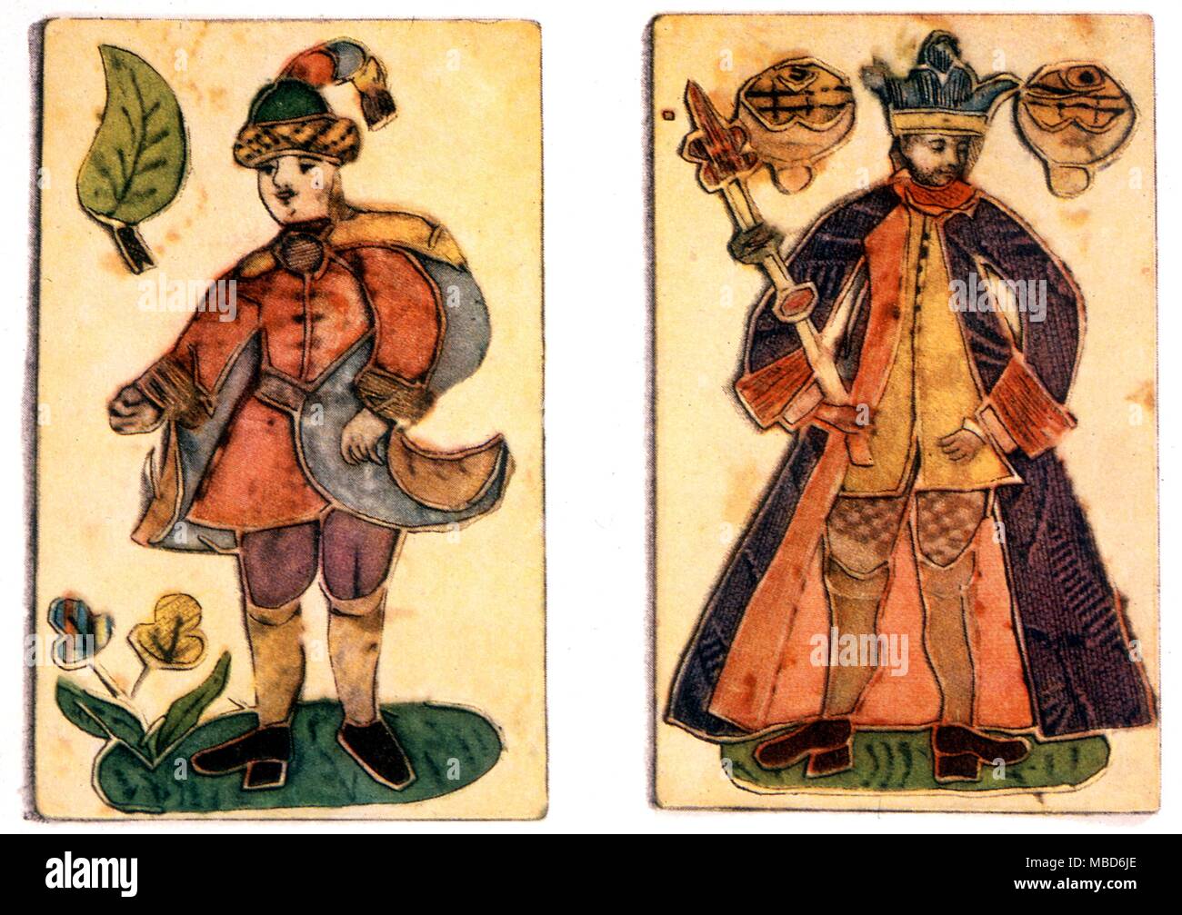 Cartomancy Playing Cards Trappola cards of the early 18th century The ...