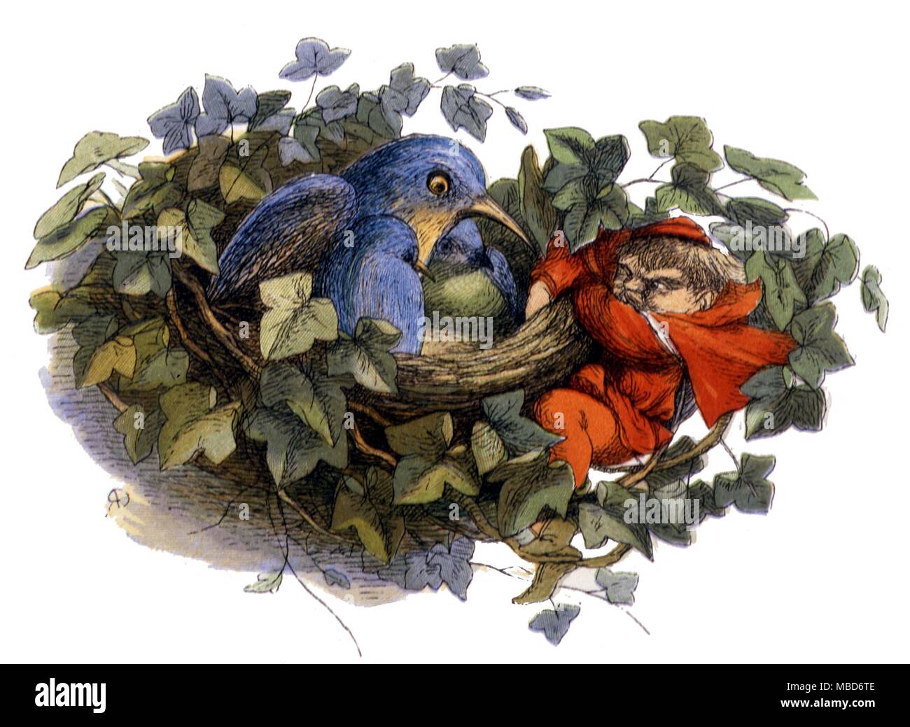 Climbing - from Richard Doyle's In Fairyland. A Series of Pictures from ...
