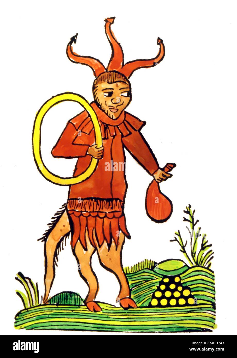 Lucifuge Rofocale - woodcut image of what is supposed to be one of the ...