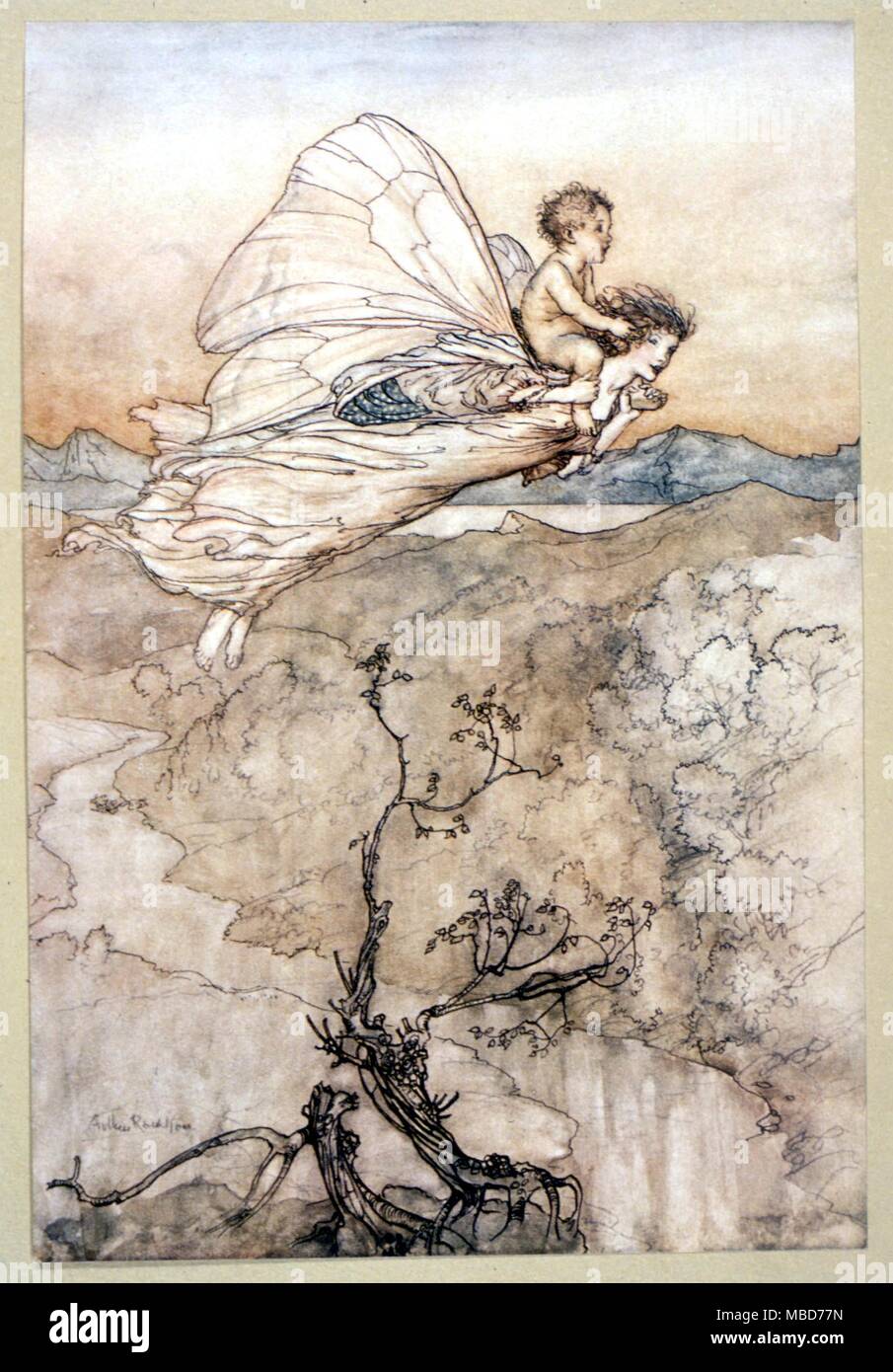 Arthur rackham fairy hi-res stock photography and images - Alamy