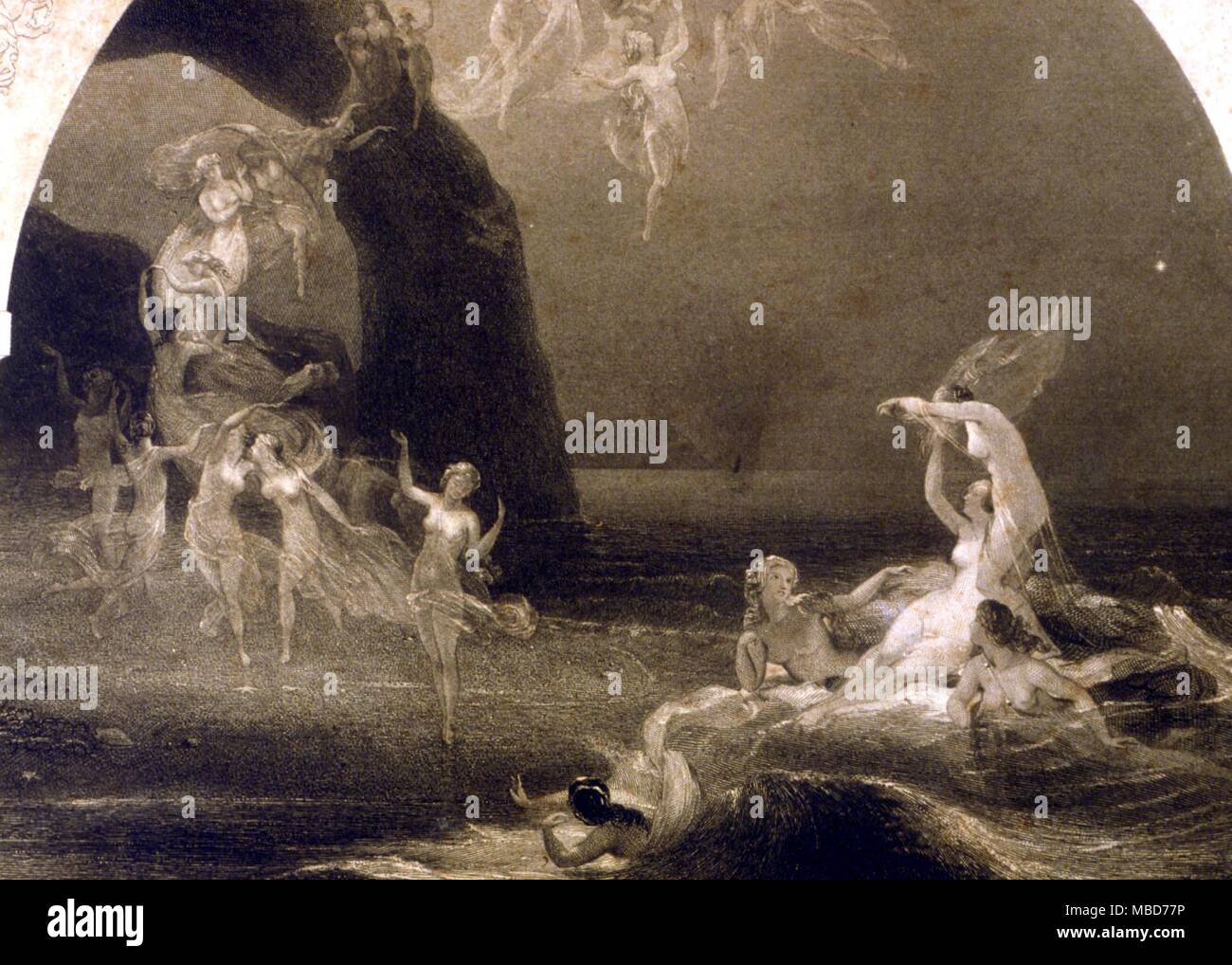 Fairies - Water fairies, or undines Come unto these yellow Sands ...