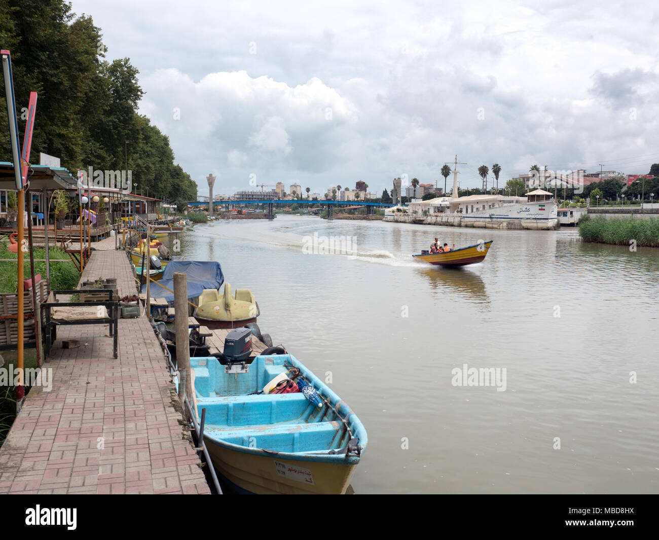 Babol river banks, Babolsar, Iran Stock Photo - Alamy