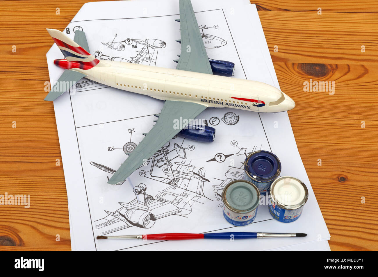 Aircraft scale model hi-res stock photography and images - Alamy
