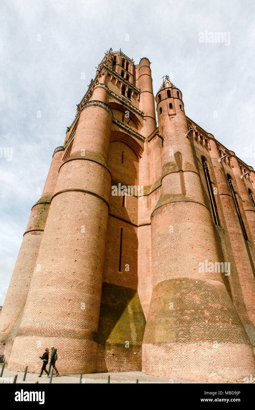 Albi (south-western France): Albi Cathedral ("Cathedrale Sainte-Cecile ...