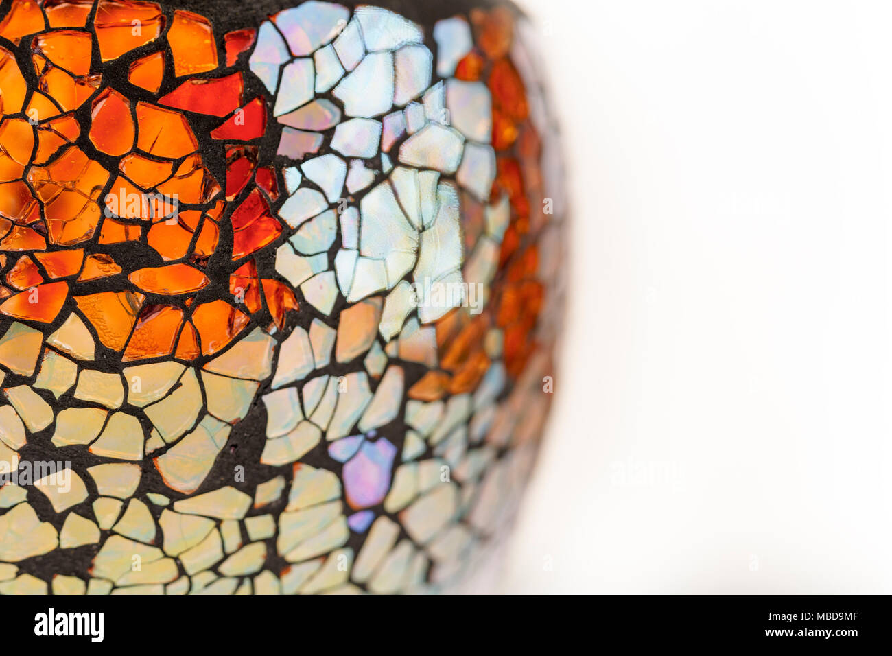 Stained Glass Light Reflection Background Stock Photo - Alamy